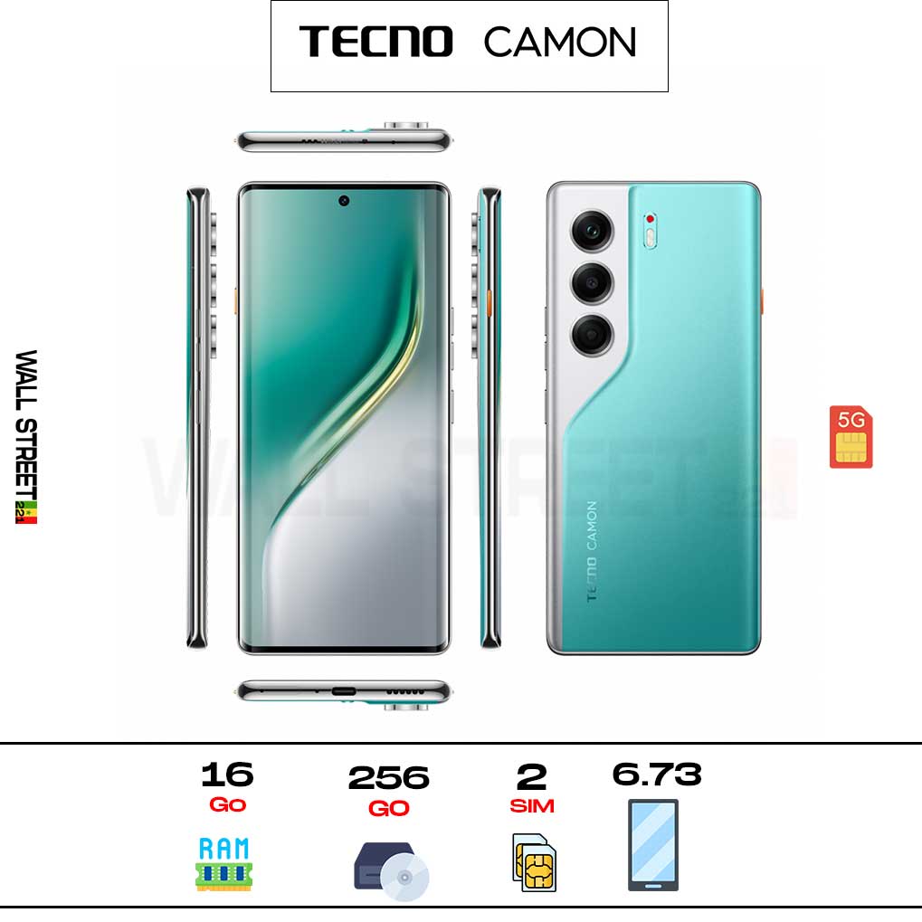📱 Tecno Camon 40 Pro 5G – WallStreet221